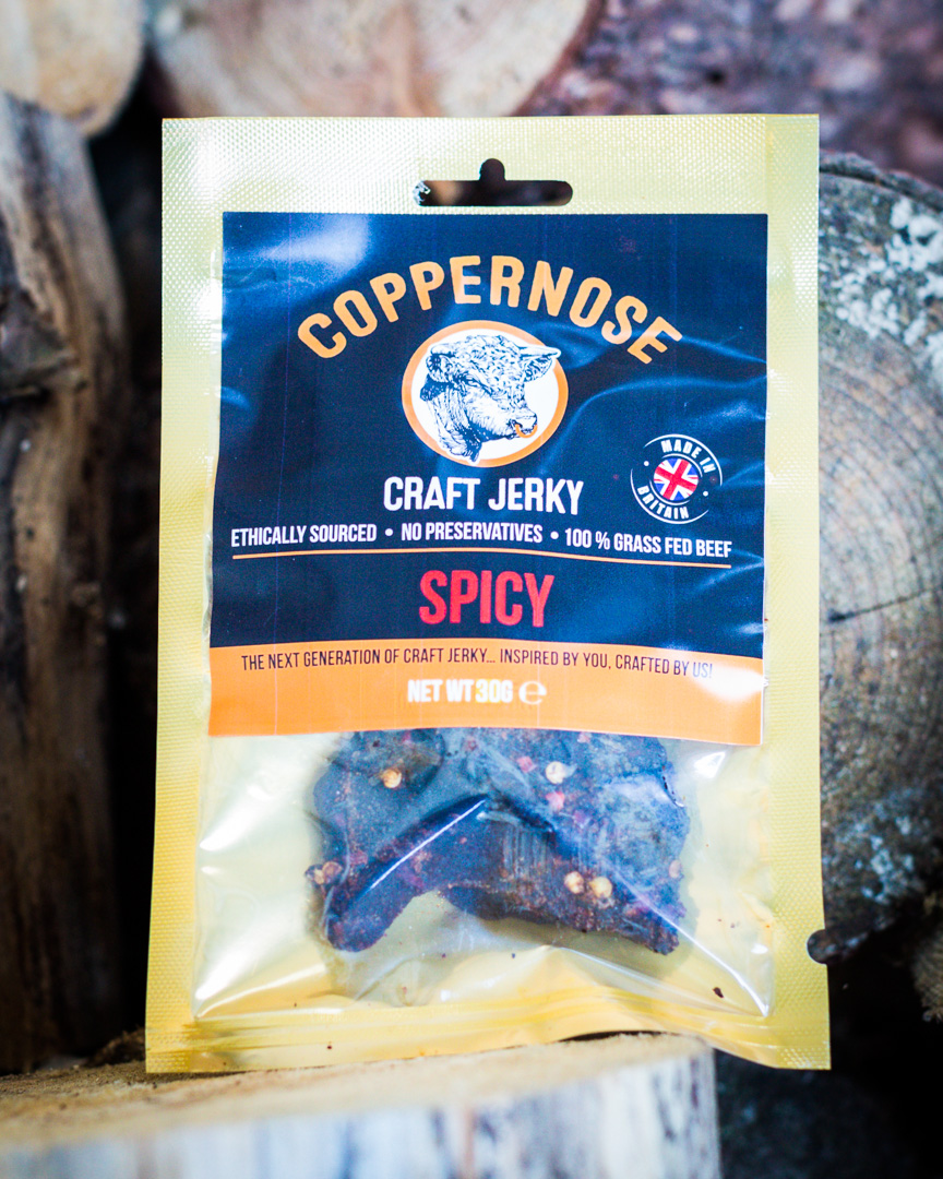 Home - All Natural British Beef Jerky by CopperNose Smokery